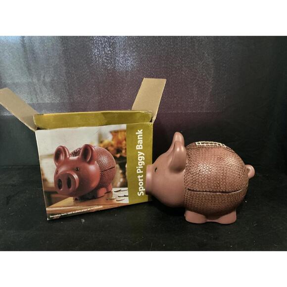 Other | Sport Piggy Bank Pig Shaped Collectible Bank | Poshmark